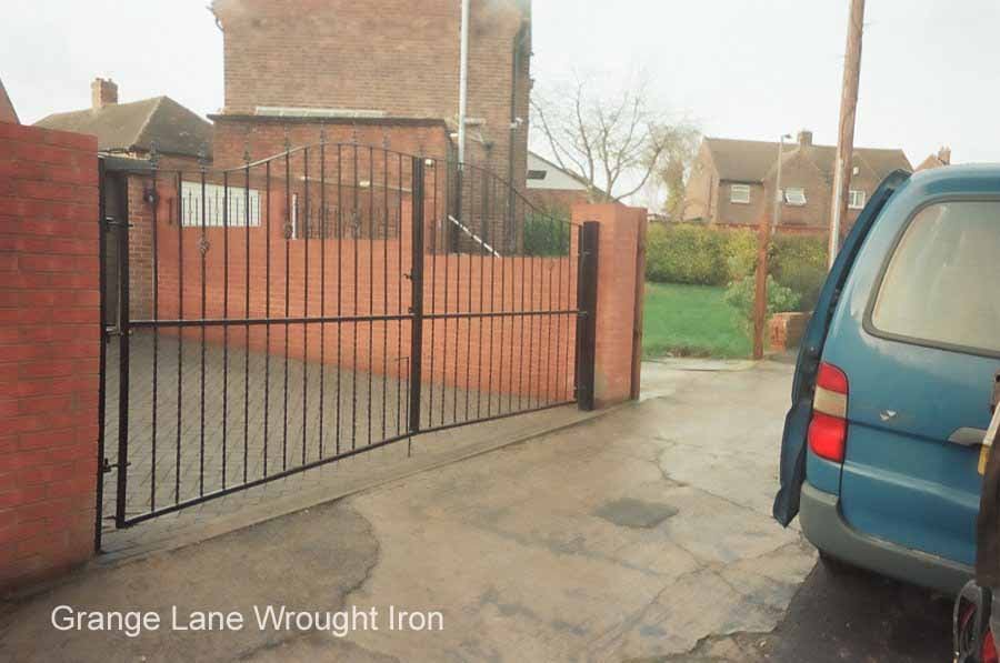 Driveway Gates | Grange Lane Wrought Iron Sheffield